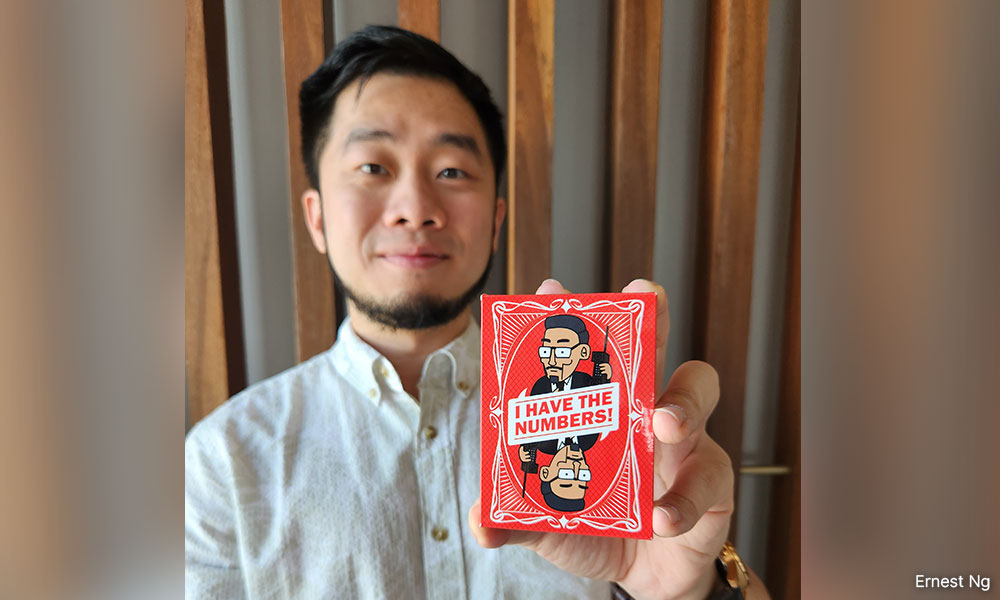 Ernest Ng’s new card game based on Malaysian politics