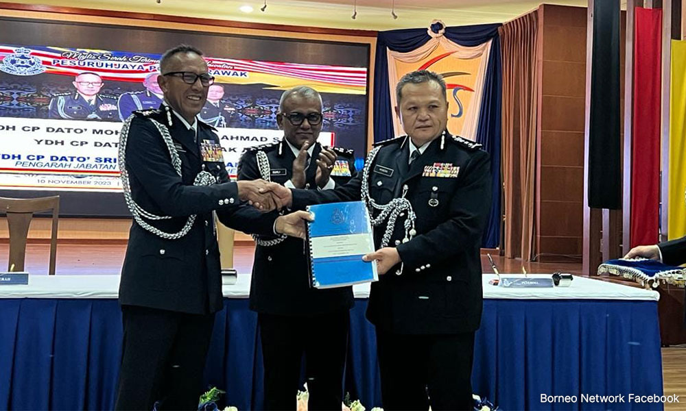 Mancha Dayak pertama dilantik pesuruhjaya polis Sarawak