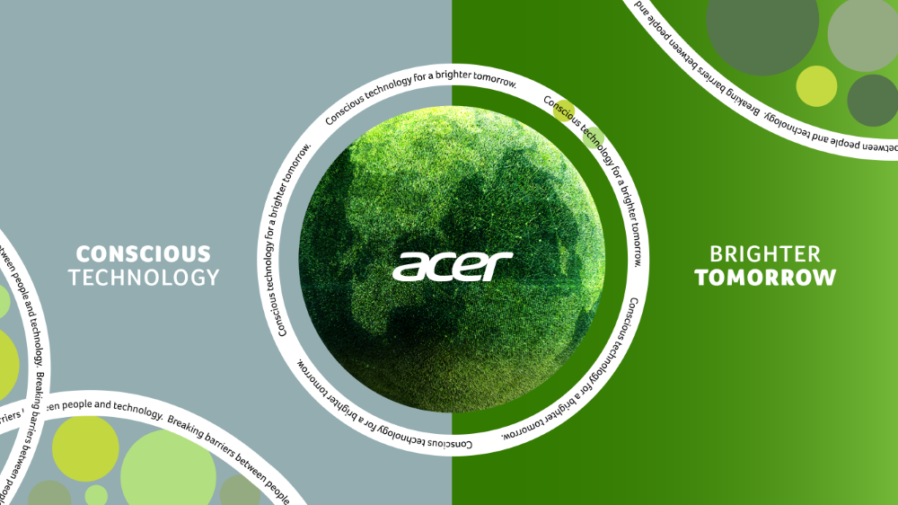 Acer Unveils “Conscious Technology” Vision to Help Tackle Climate Change