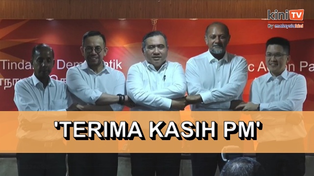 [Video Penuh] Ucapan barisan menteri DAP selepas dilantik ke kabinet