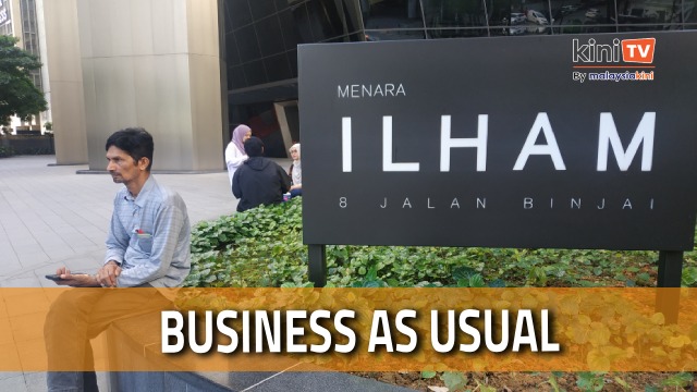 Menara Ilham continues to operate as usual despite seizure