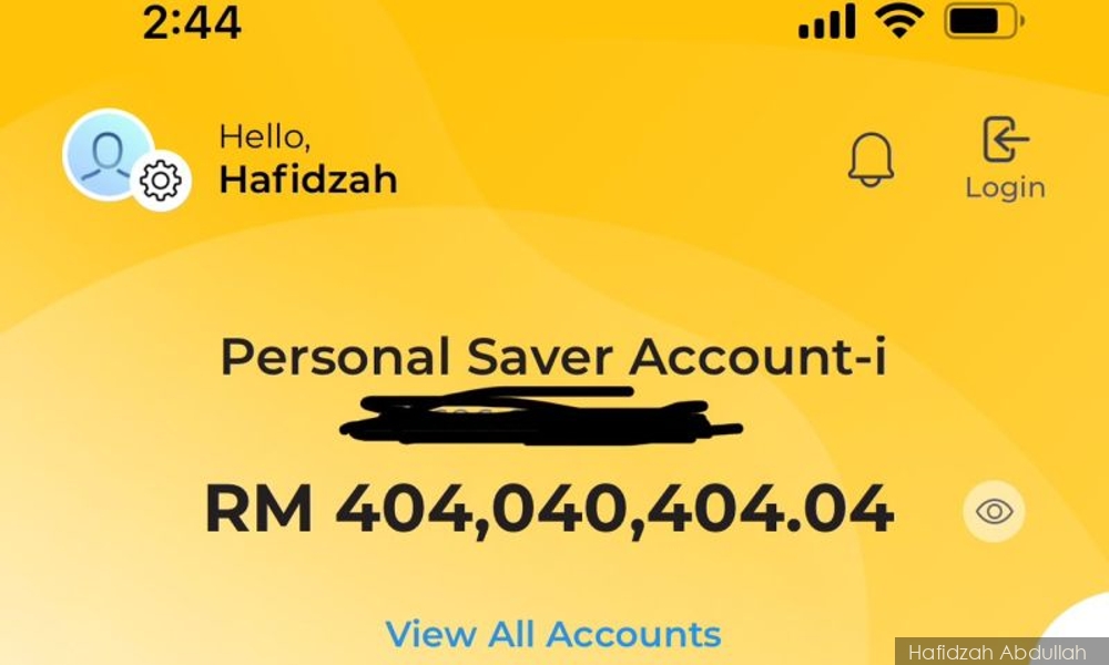 Tiba-tiba akaun Hafidzah ada RM400 juta…