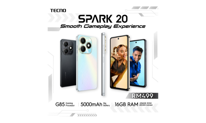 Unveiling TECNO Spark 20: the latest seamless gaming smartphone at only ...