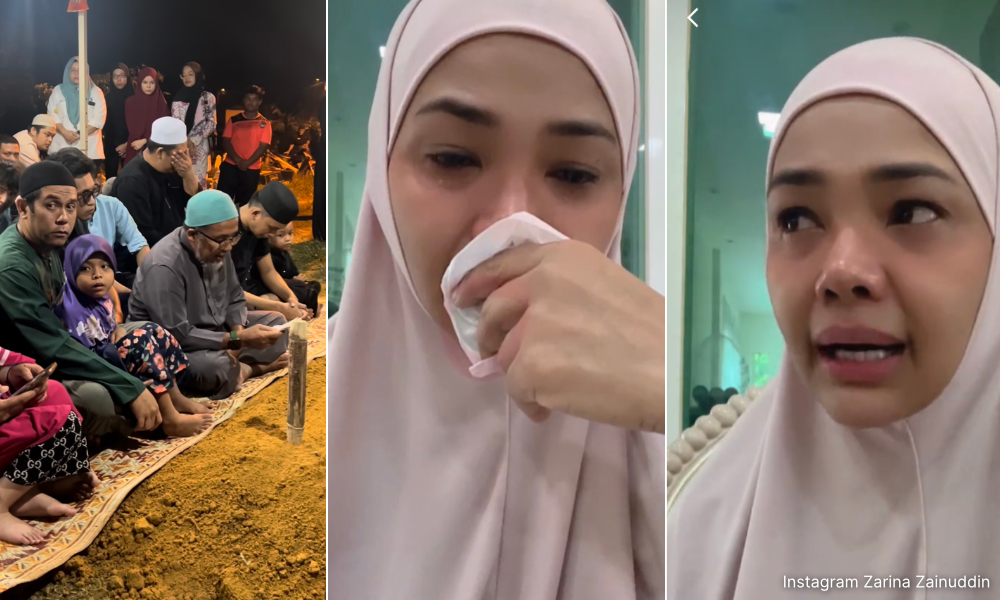 Zarina berang dituduh lapar perhatian lepas bapa meninggal dunia