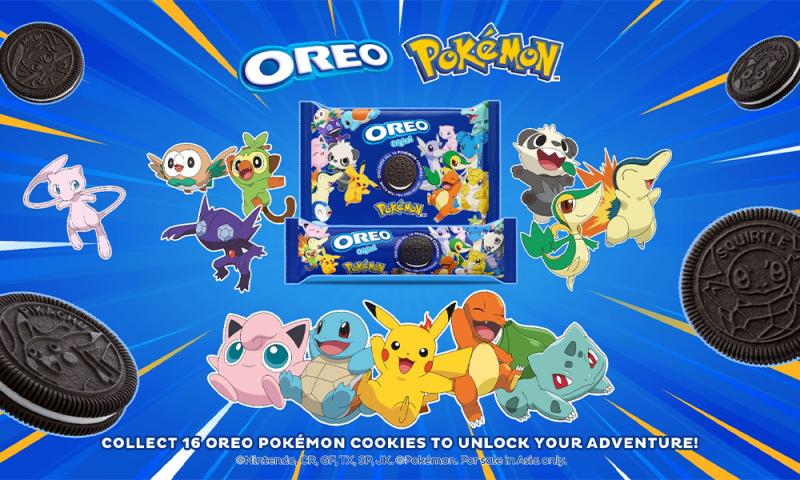 Collect them all! Oreo unleashes a special edition Pokémon-themed range!