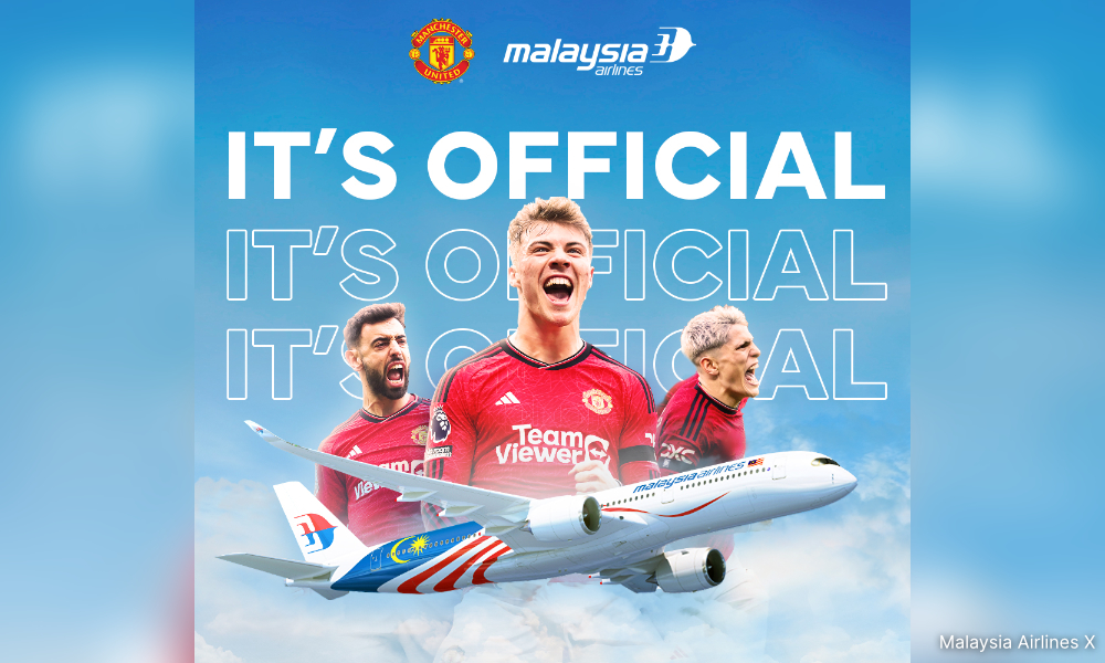 MAS strikes deal with Man Utd as official commercial airline partner