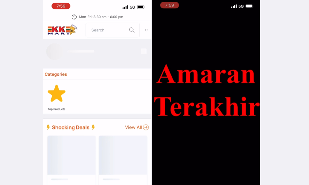 KK手机app遭骇客入侵，一度现“最后警告”字眼