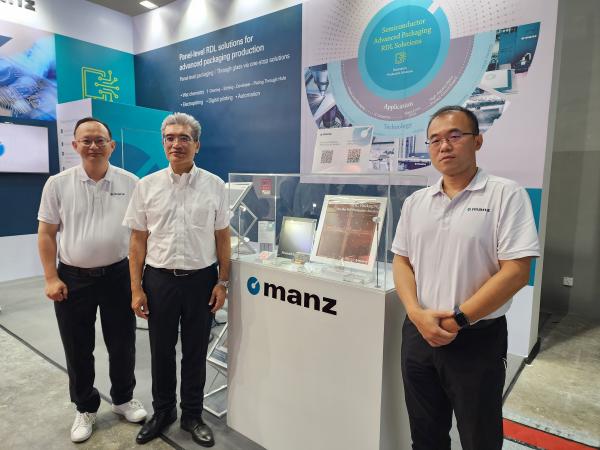Manz AG Showcases Breakthrough RDL Process Equipment at SEMICON SEA 2024