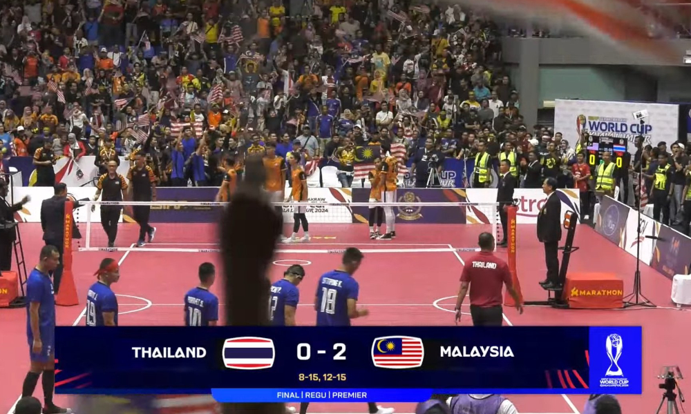 Sepak Takraw World Cup: Malaysia beats Thailand for regu title