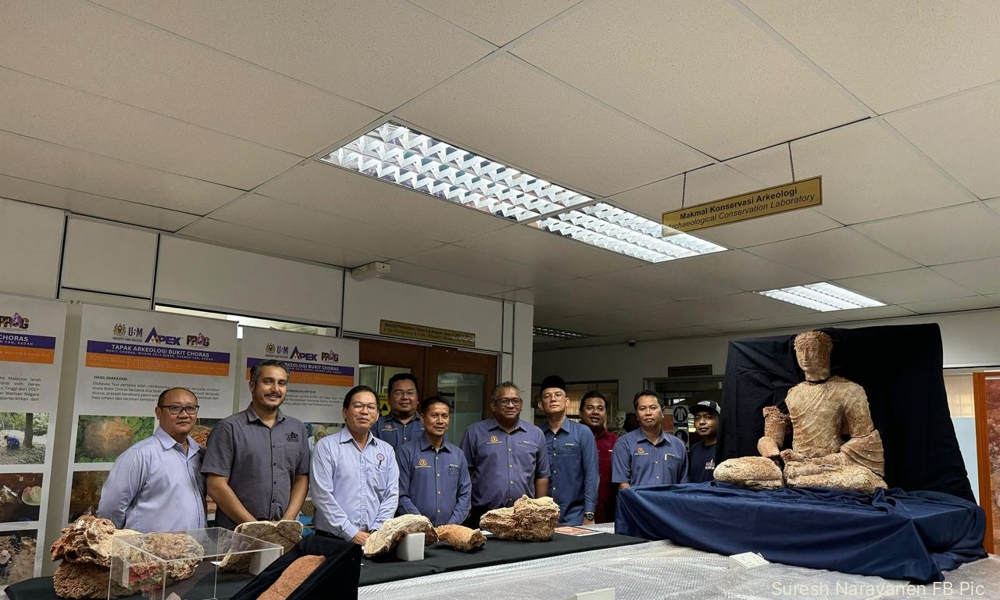 Arca Buddha Bukit Choras lebih tua dari Angkor Wat, Borobudur