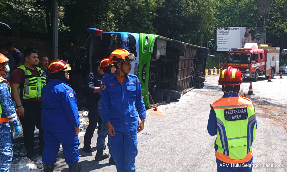 Genting crash: Bus driver remanded 4 days