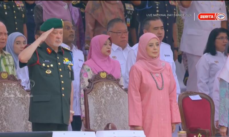 King, queen grace 2024 National Day celebration