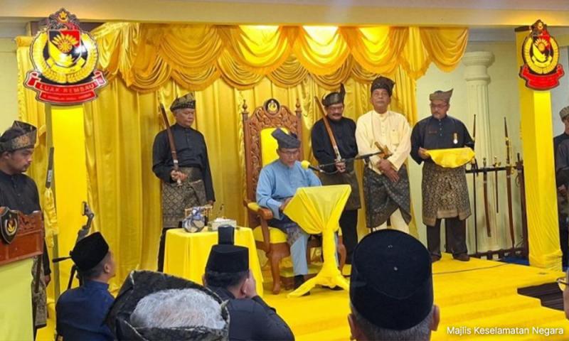 'Kerjan' Undang Luak Rembau baru berlangsung penuh istiadat