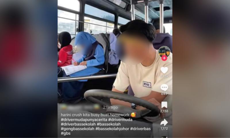 'Abang Bas' menangis selepas pertuduhan dibacakan