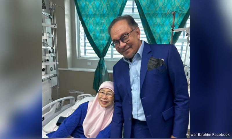 Wan Azizah recovering after surgery