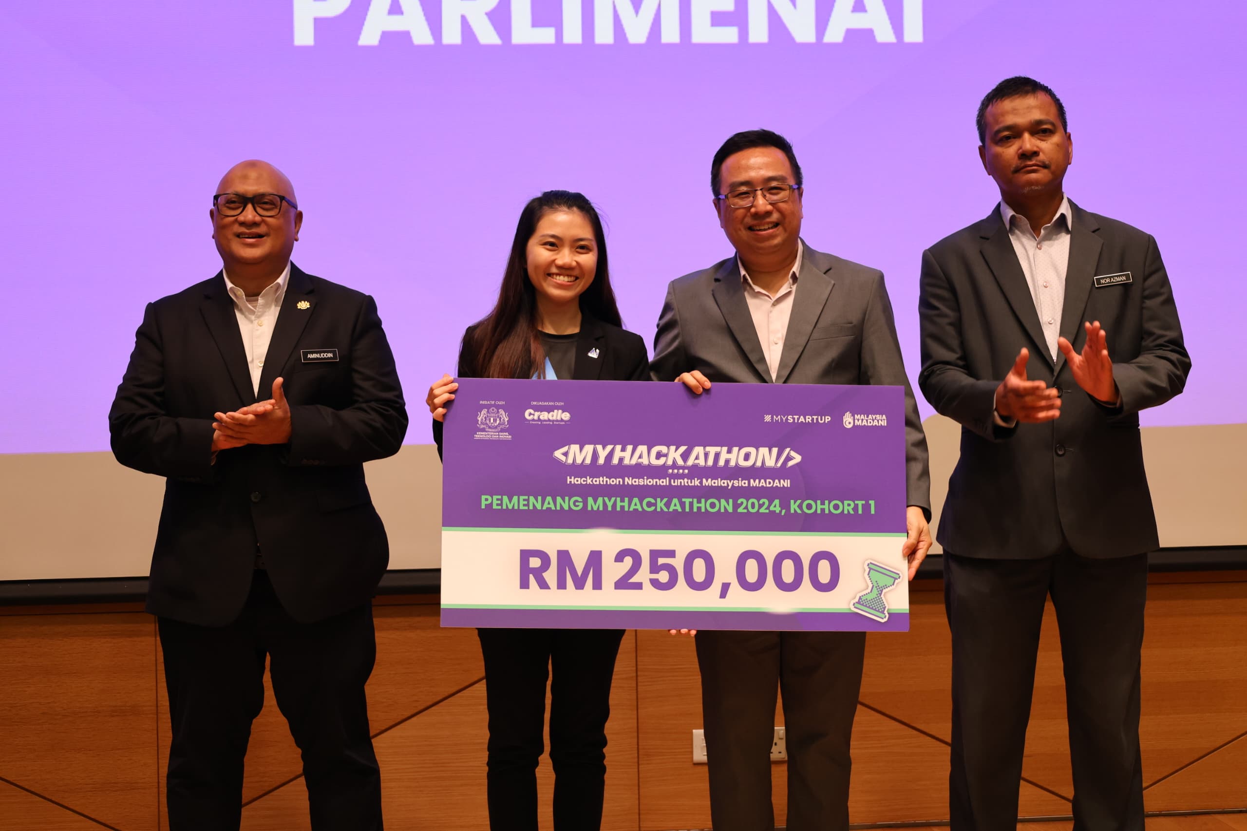 Tujuh Syarikat Tempatan Dinobat Pemenang MYHackathon 2024 Kohort 1