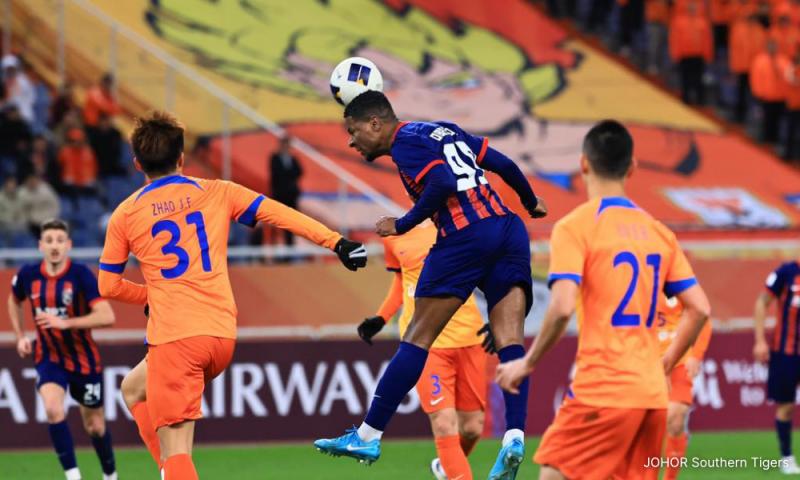ACLE: JDT tewas 0-1 kepada Shandong Taishan