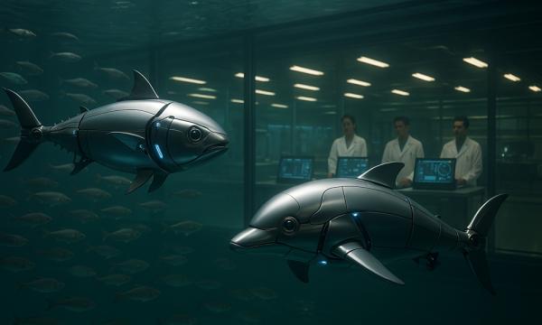 Robot ikan tuna, lumba-lumba 'revolusikan' ternak ikan