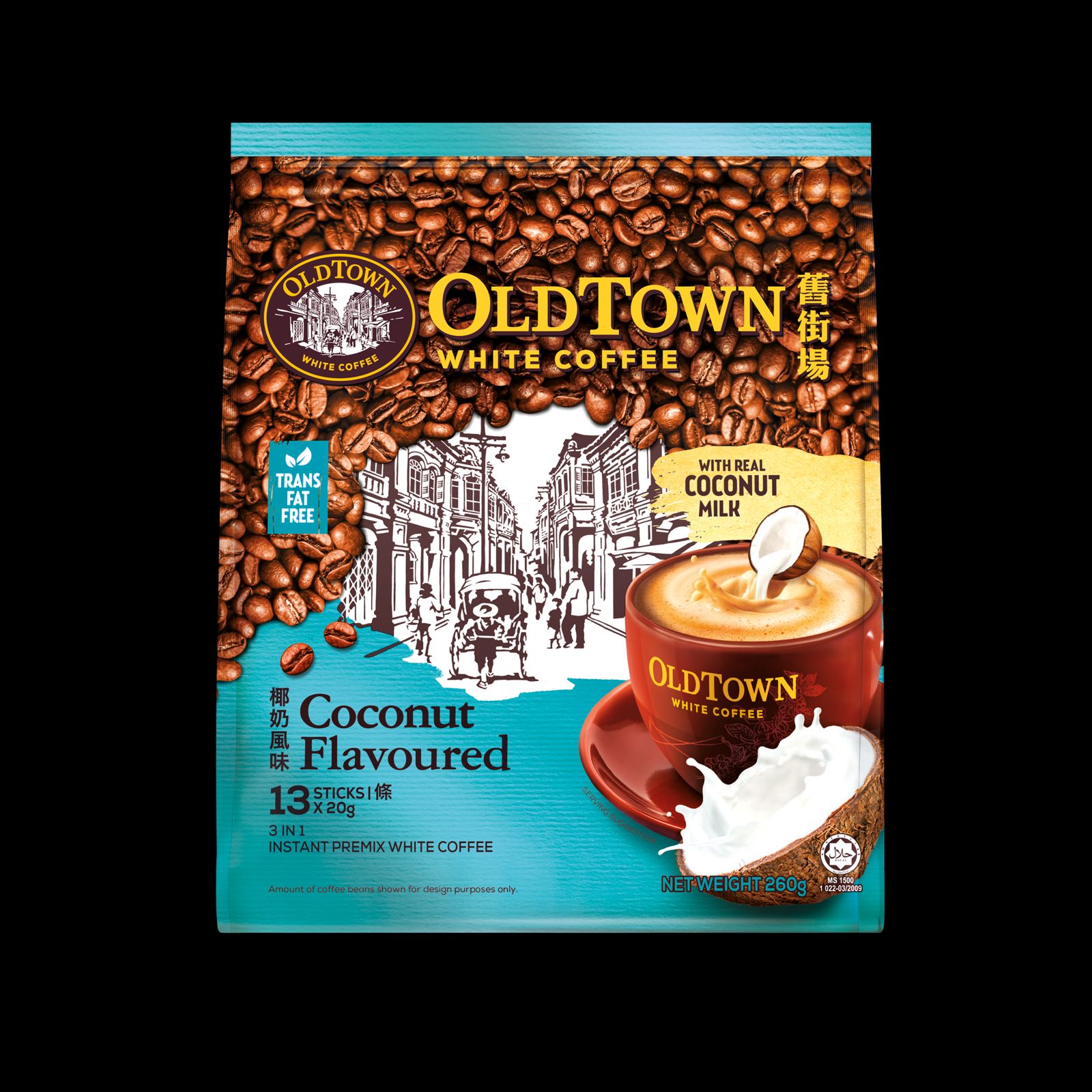 OLDTOWN launches a refreshing coconut flavoured white coffee