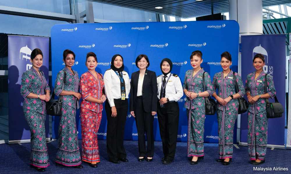 MAS makes history with all-women crew on the ground and in the air